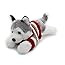 30cm Husky Dog Soft Toy with Blue Collar and Lead: Amazon.co.uk: Toys ...