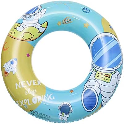 Neoprene Circle Swimming Pool Inflatable Float With Astronaut Design ...