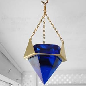 Amazon.com: Large Cobalt Blue Ship s Deck Prism (with hanger): Home ...