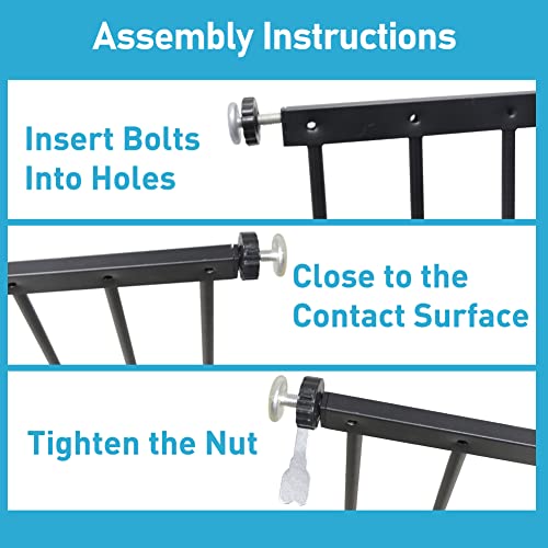 WAOWAO Black Window Safety Guards for Children Kids Child Toddler Pets ...