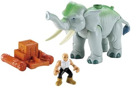 Amazon.com: Fisher-Price Imaginext Adventures Elephant: Toys & Games