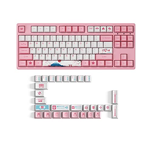 Akko World Tour Tokyo 3087 TKL R1 Wired Gaming Mechanical Keyboard with ...