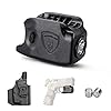 WARRIORLAND Mini Gun Light with Kydex Holster Tailored Made: Glock 43 ...