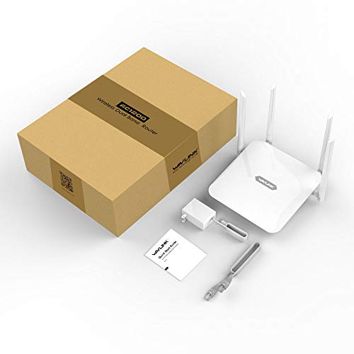 WAVLINK AC1200 Dual Band WiFi Router,Gigabit Ethernet 1200Mbps High ...