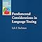 Fundamental Considerations in Language Testing (Oxford Applied ...