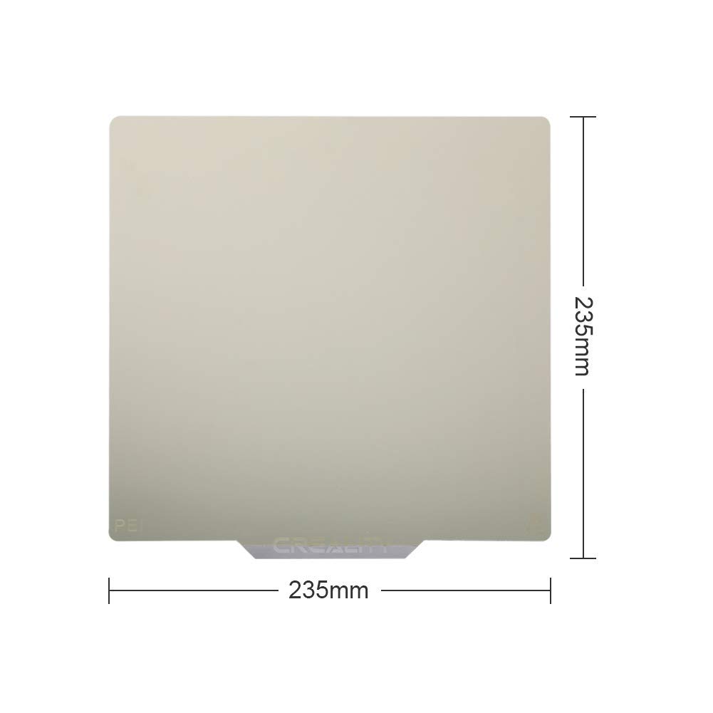 Sovol Creality PEI Magnetic Flexible Heated Bed 235 x 235 mm Build Surface for Ender 3/ Ender 3X ...