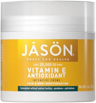 JASON Age Renewal Vitamin E 25,000 IU Moisturizing Crème, 4 Ounce ...