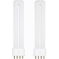 SATZOL 9W 2G7 Base Fluorescent Light Bulb, Replacement Bulb for Satco ...