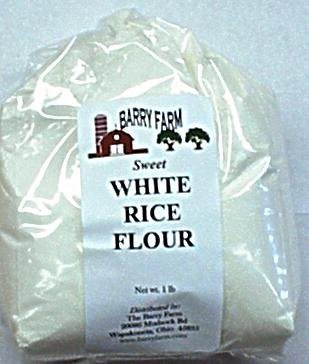 Sweet White Rice Flour, 1 lb. - Want It All