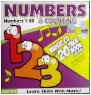 Amazon.com: Numbers & Counting (Music CD & 20 Page Book Included)