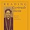 Reading Gertrude Stein: Body, Text, Gnosis (Reading Women Writing ...