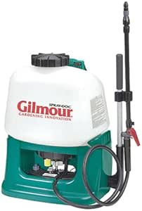 Amazon.com : Gilmour Back Pack Sprayer BP4 Teal/White : Watering ...