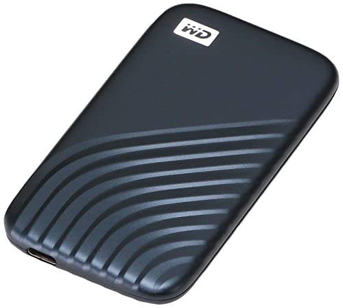WD 2TB My Passport SSD Portable External Solid State Drive, Blue ...