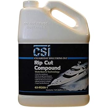 Amazon.com: CSI Rip Cut Marine Compound (Gallon)- Professional Grade ...