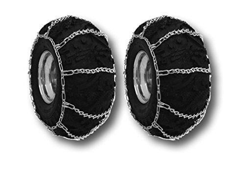 Mowerpartsgroup Atv Tire Chains 25X10X12 V-Bar Mud/Snow 4-Link Off Road ...