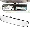 Kitbest Rear View Mirror, Universal Interior Clip On Panoramic Rearview ...
