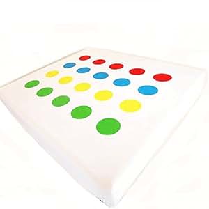 Amazon.com: Twistex Novelty Bed Sheet Queen Size Twister Print Fitted ...