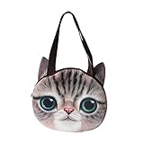 Cat Face Tote Bag