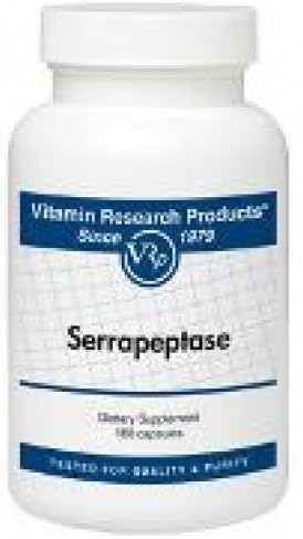 Amazon.com: Serrapeptase 10 mg, 180 capsules Brand: Vitamin Research ...