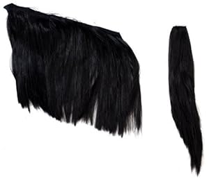 Rocking Horse Replacement Mane & Tail Set (Black) ROCKING RANCH: Amazon ...