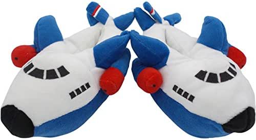 Boeing Airplane Slippers - Blue Large Blue: Amazon.ca: Shoes & Handbags