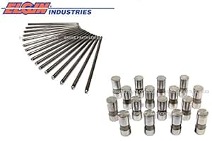 Amazon.com: AMC Jeep Push Rods Pushrods Complete Set/16 + lifters 304 ...