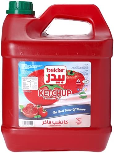 Baidar Tomato Ketchup Gallon, 5 Kg price in Saudi Arabia | Amazon Saudi ...