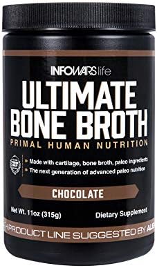 Amazon.com: Infowars Life - Ultimate Bone Broth (15 Servings, Chocolate ...