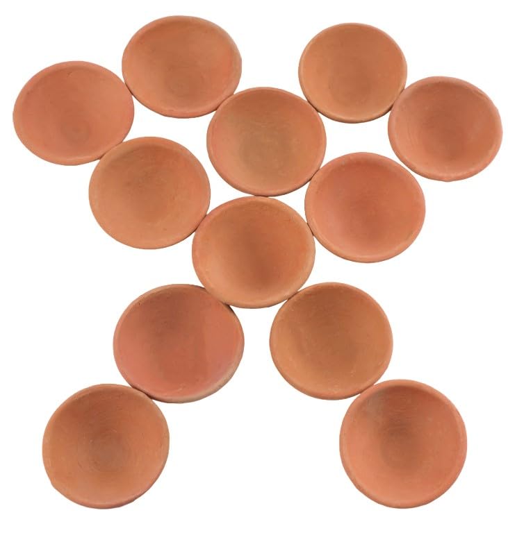 AEJESOP Edible Saucer Red Clay, Crispy Clay Chips, Edible Clay Chunks ...