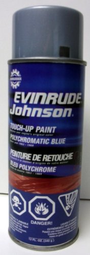 1963-1969 Evinrude Polychromatic Blue Paint 0771259: Amazon.co.uk ...
