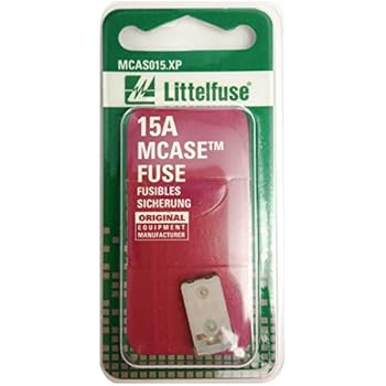 Amazon.com: Littelfuse (MCAS015.XP) MCASE Gray 32V 15 Amp Fuse: Automotive