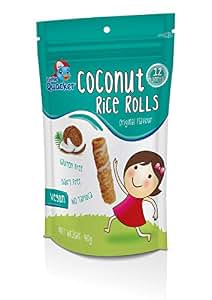 Little Quacker Original Flavour Coconut Rice Rolla 40g: Amazon.com.au ...