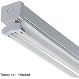 6Ft LED T8 Indoor Batten Fitting (LED Single (with LED Tube)): Amazon.co.uk: Lighting