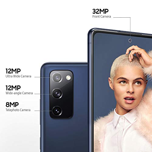 Samsung Galaxy S20 FE 5G (128GB) Global LTE Unlocked G781W International Model (Cloud Navy ...