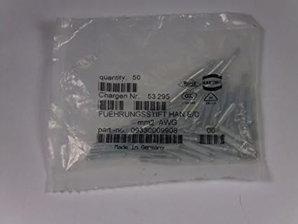 Harting 09-33-000-9908 Guide Pin 50-Pack: Novelty Buttons And Pins ...