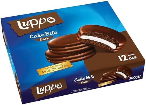 Luppo Dark Chocolate Cake Bite, 12 x 25 gm price in Saudi Arabia ...