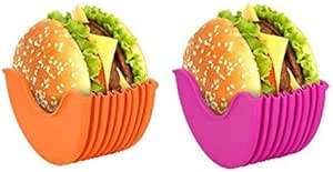 Amazon.com: Retractable Burger Holder,Reusable Burger Buddy Fixed Box ...