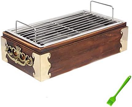 RTYUI Outdoor Indoor Barbecue Charcoal Grill Simple Charcoal Grill ...