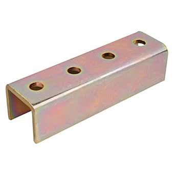 Superstrut A208 U-Shaped Support, 4 Holes, 7-1/4 in L x 1-5/8 in W, for ...
