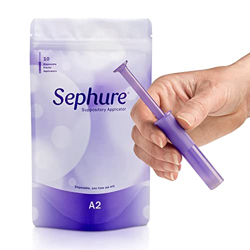 Sephure - 1-Pack Disposable Suppository Applicator for Various Brands ...