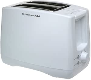 Amazon.com: KitchenAid KTT340WH 2-Slice, Two-Slot Digital Toaster with ...