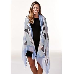 Bucky Lightweight Wrap & Fashionable Travel Scarf or Shawl for Women ...