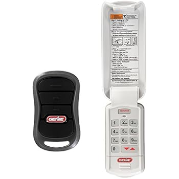 Genie Gwkic Garage Door Opener Keypad Intellicode Opener - Garage Door ...