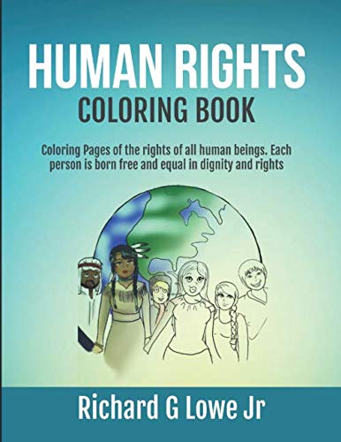 Human Rights Coloring Book: Coloring Pages of the rights of all human ...