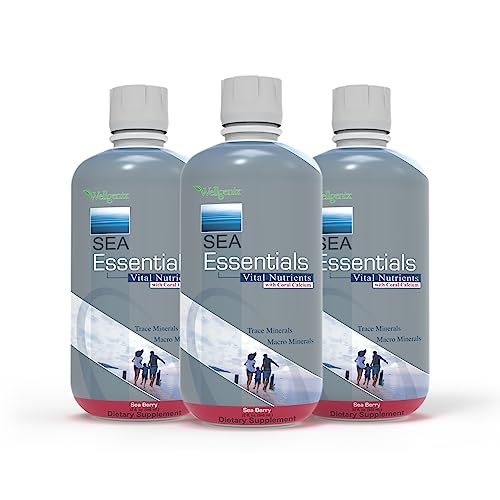 Wellgenix Multipack New Sea Essentials Coral Calcium Liquid Vitamin for ...
