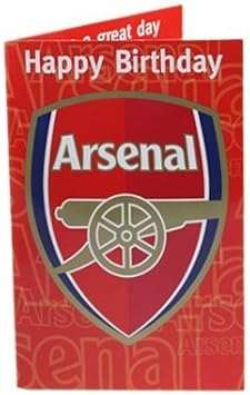 Official Arsenal FC Musical Birthday Card - A Great Birthday Gift ...
