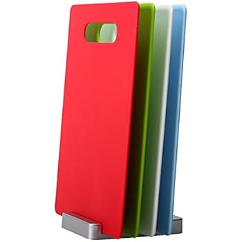 Amazon.com: KitchenWorthy 5-piece Multi colored Cutting Board Set 4 ...