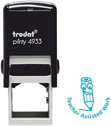 Trodat Printy 4933 Education Stamp “Teacher Assisted Work” – Self ...