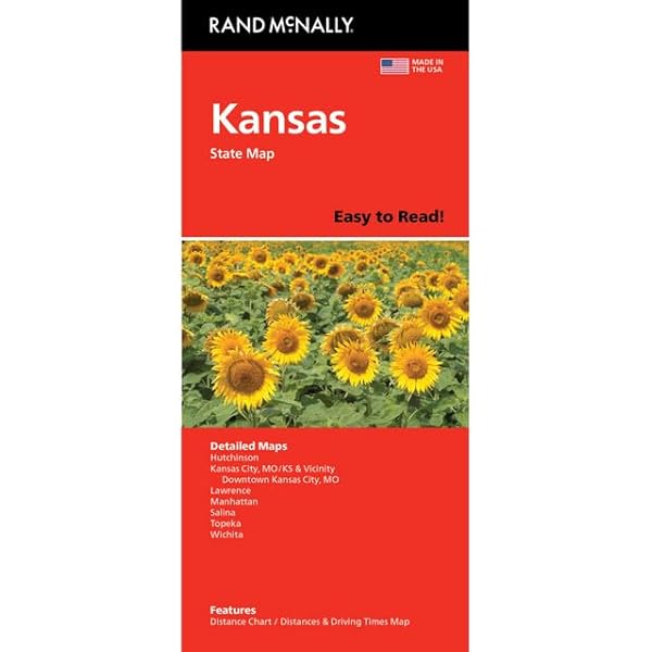 Large Detailed Roads And Highways Map Of Kansas State With Cities