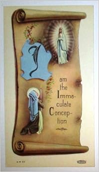 I am the Immaculate Conception: [Roman Catholic] [Prayer Card] [Holy ...